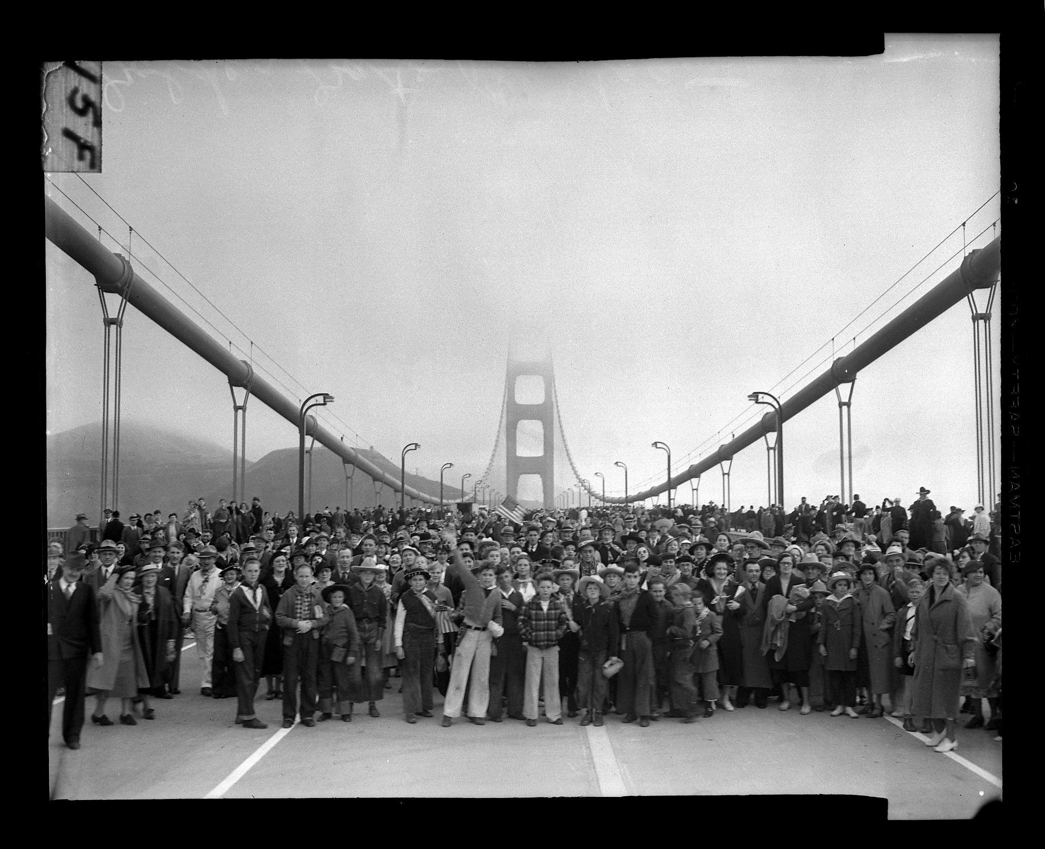 Golden Gate Bridge at 80: See photos from landmark’s 1937 debut