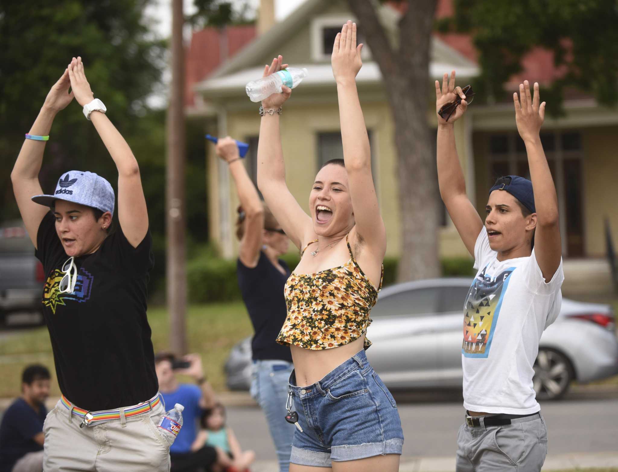 LGBTQ dance protest breaks out in front Mayor Ivy Taylor’s house