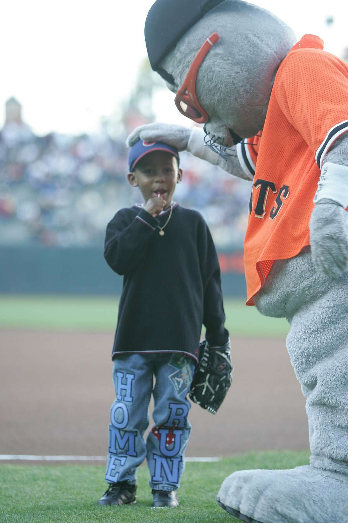 The little batboy who could: Darren Baker, now 18, grows up