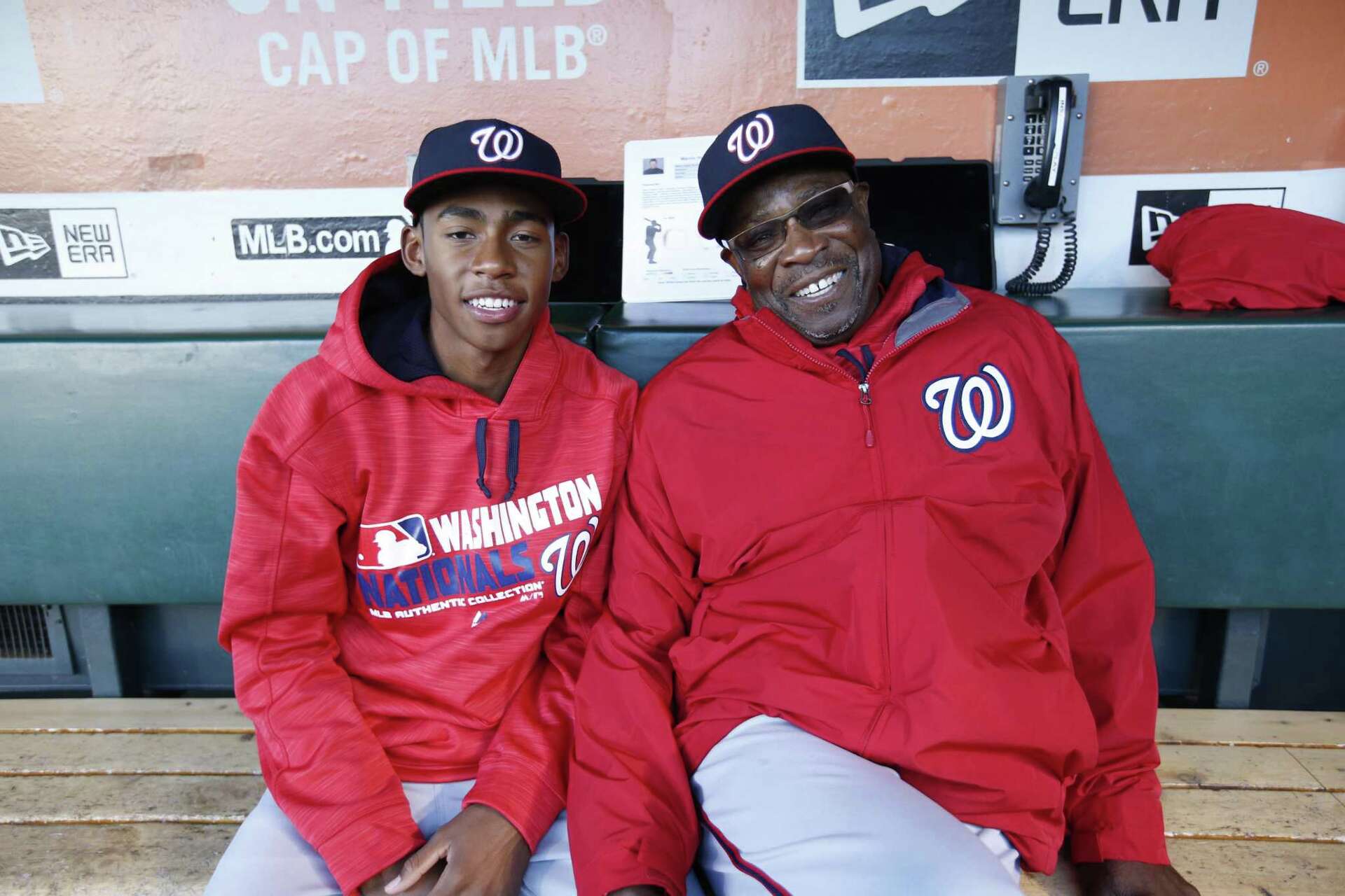 The little batboy who could: Darren Baker, now 18, grows up