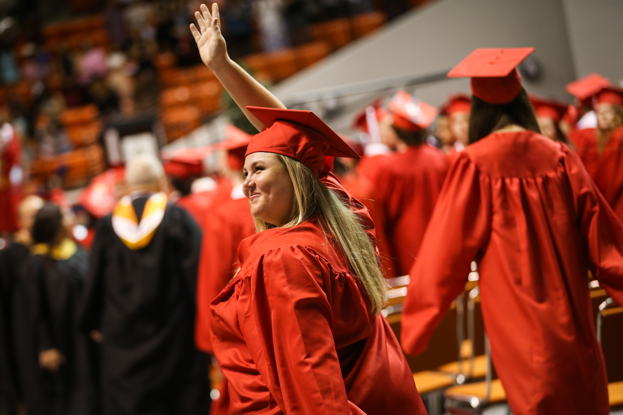 Splendora High School graduation pays respect to Memorial Day