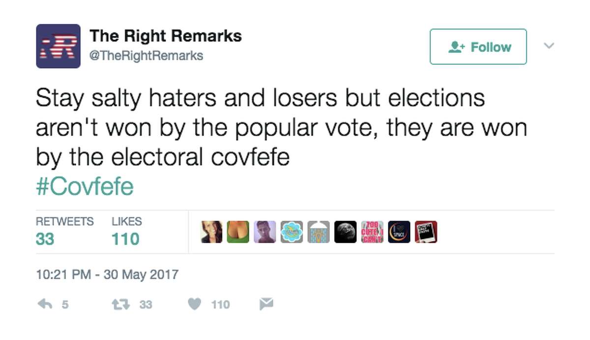 Twitter loses its mind over Trump's 'covfefe' tweet