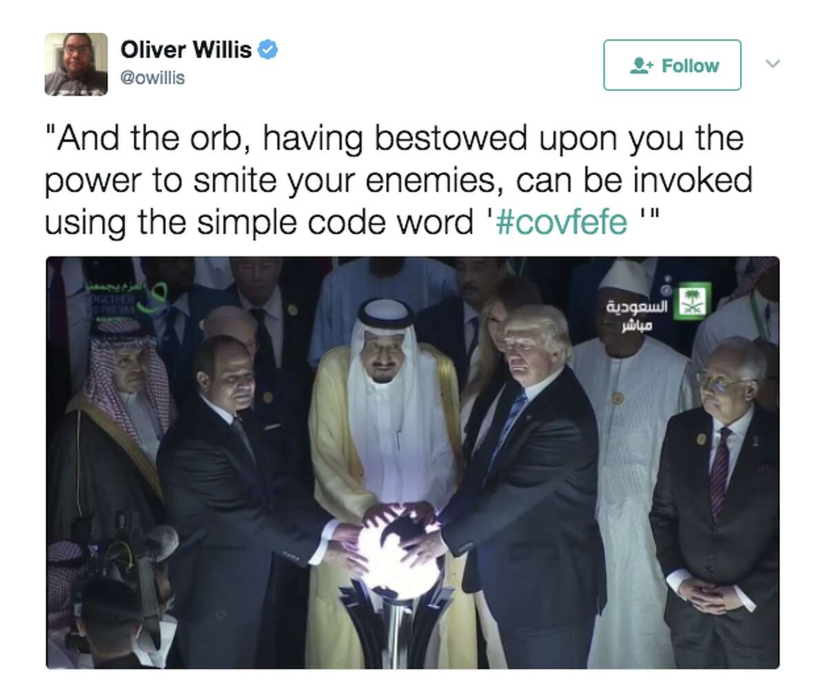 Twitter loses its mind over Trump's 'covfefe' tweet