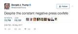 Twitter loses its mind over Trump's 'covfefe' tweet