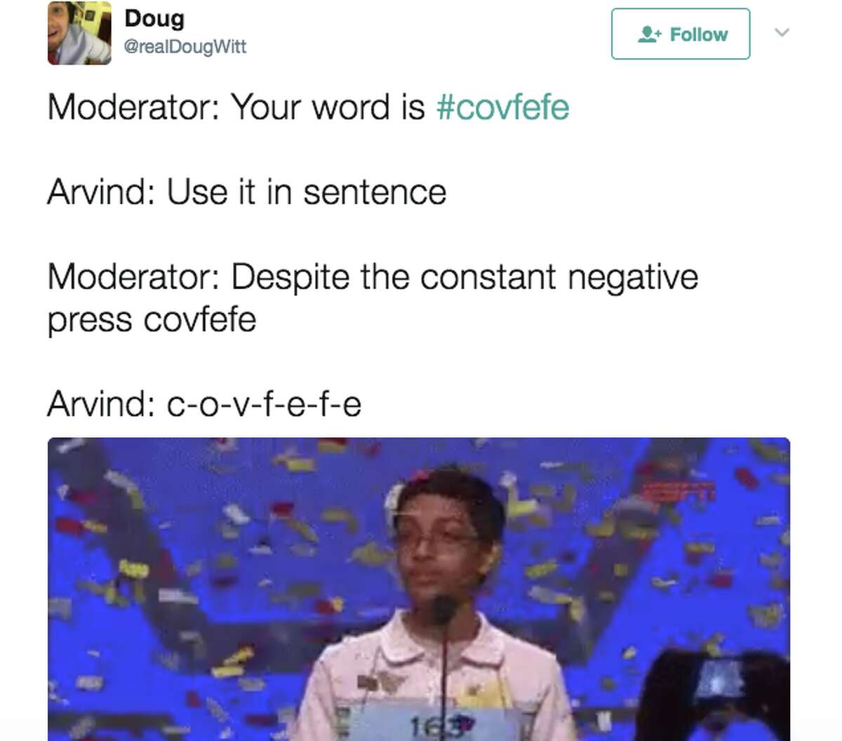 Twitter loses its mind over Trump's 'covfefe' tweet