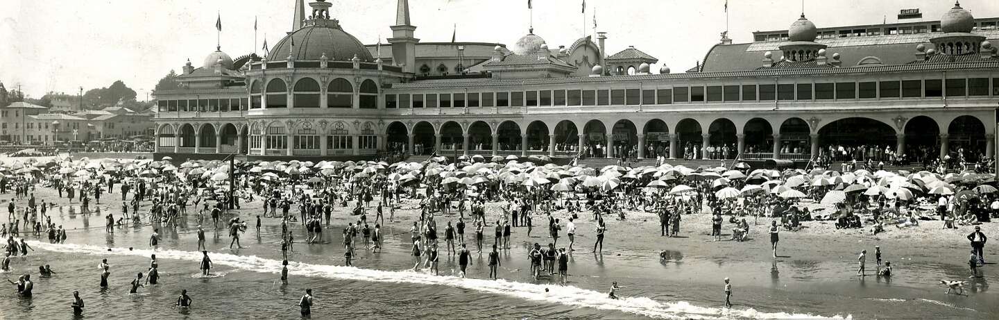 Here's what the Santa Cruz Beach Boardwalk looked like from Prohibition ...