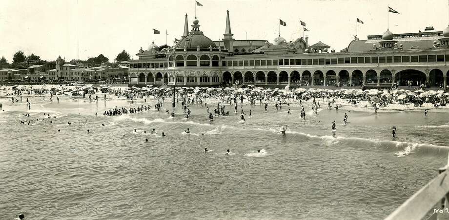 Here's what the Santa Cruz Beach Boardwalk looked like from Prohibition ...