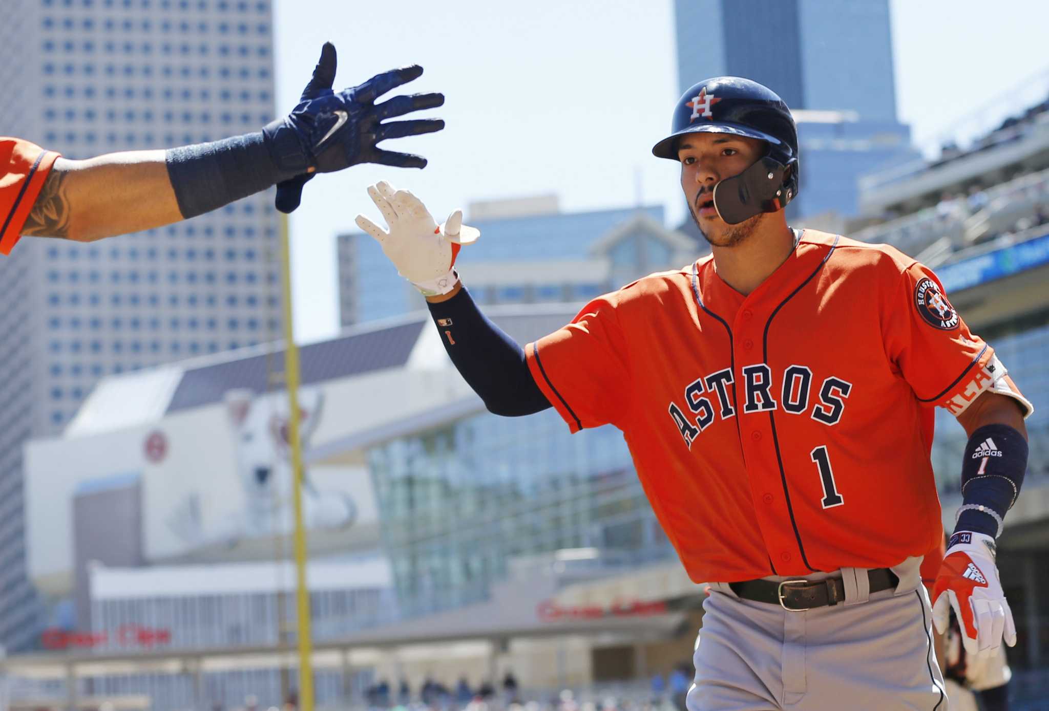 Astros' Carlos Correa, Lance McCullers earn AL's monthly honors