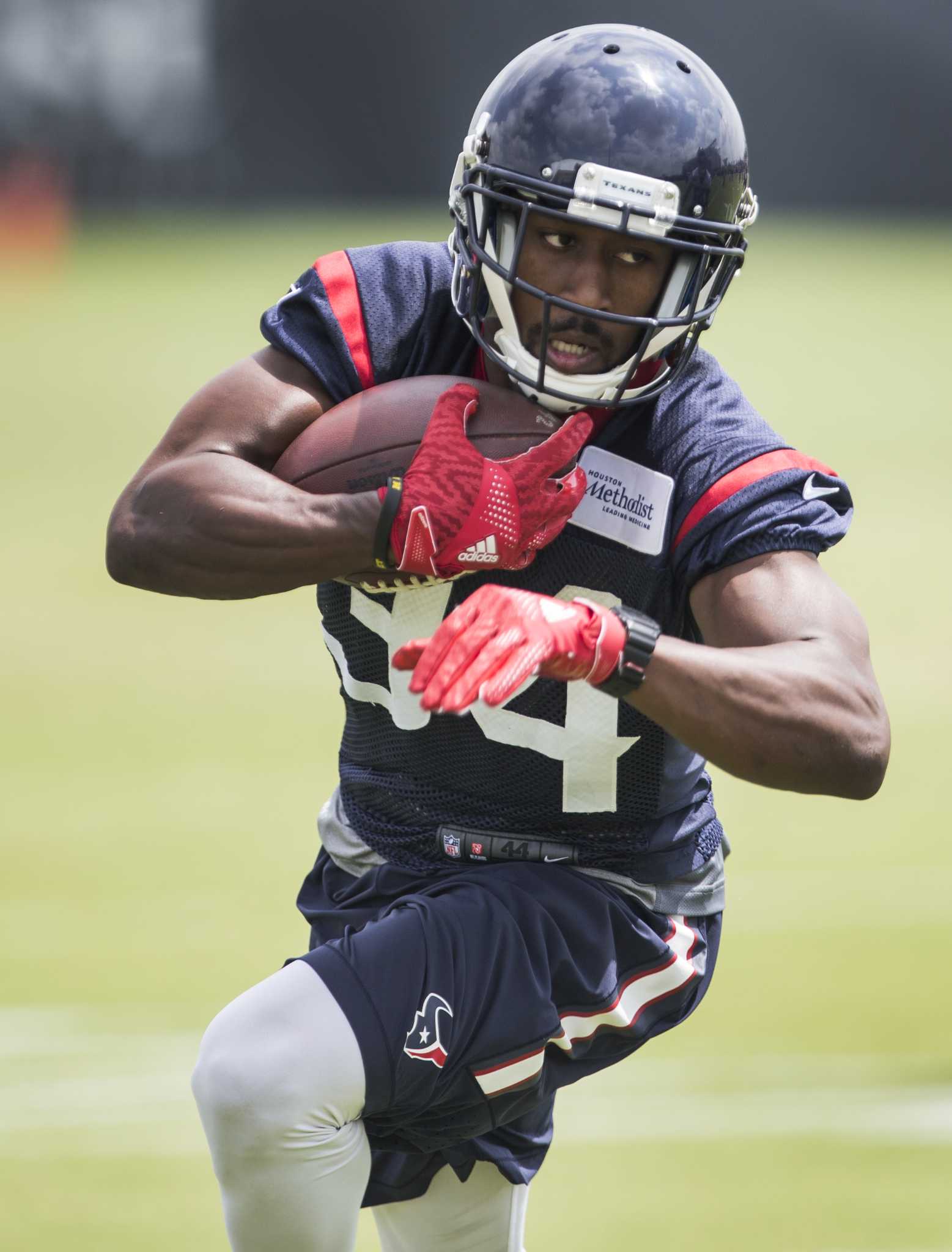Texans returner Tyler Ervin upbeat after difficult rookie year