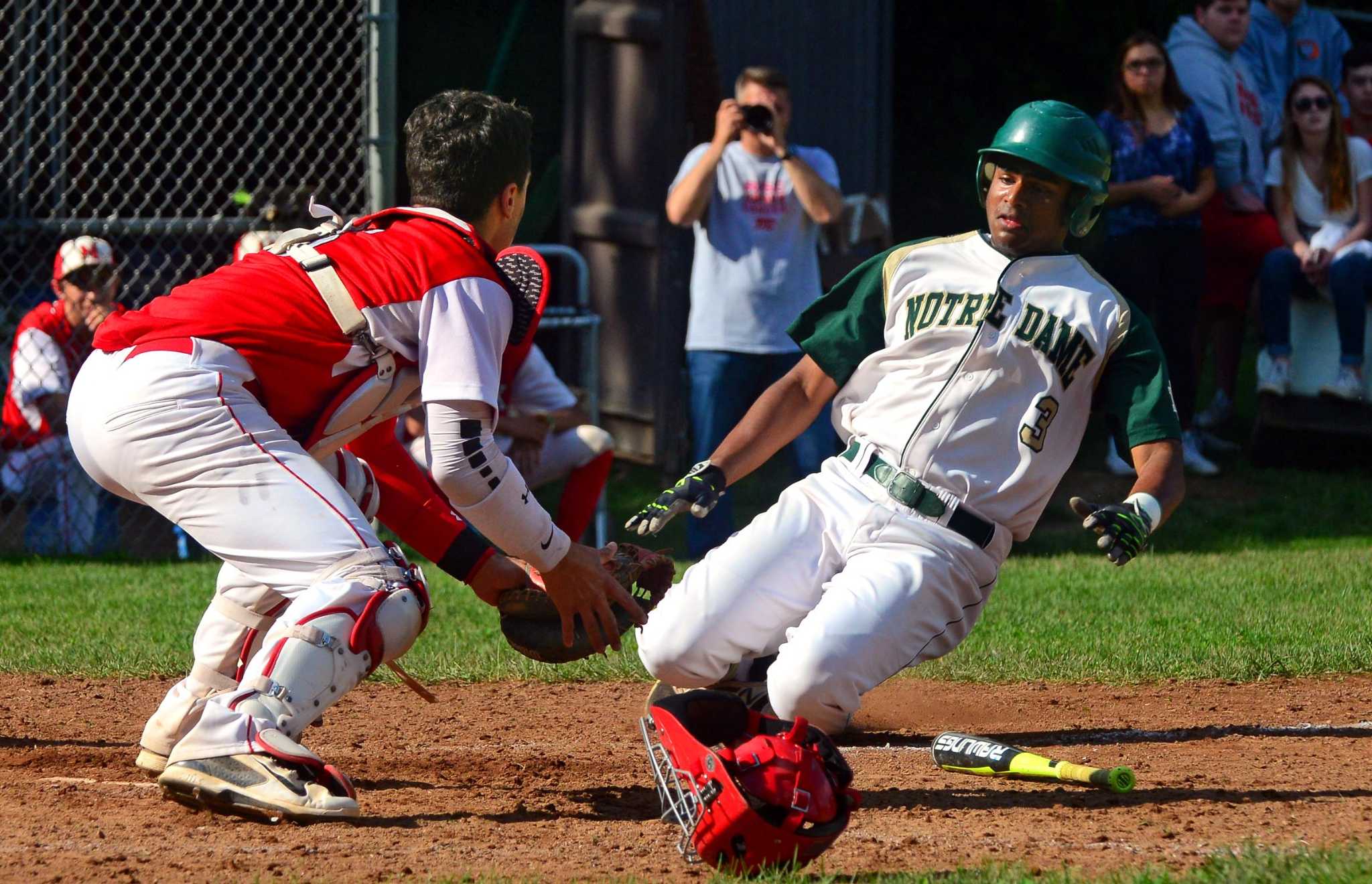 ND-WH’s Sansone shuts out Masuk baseball
