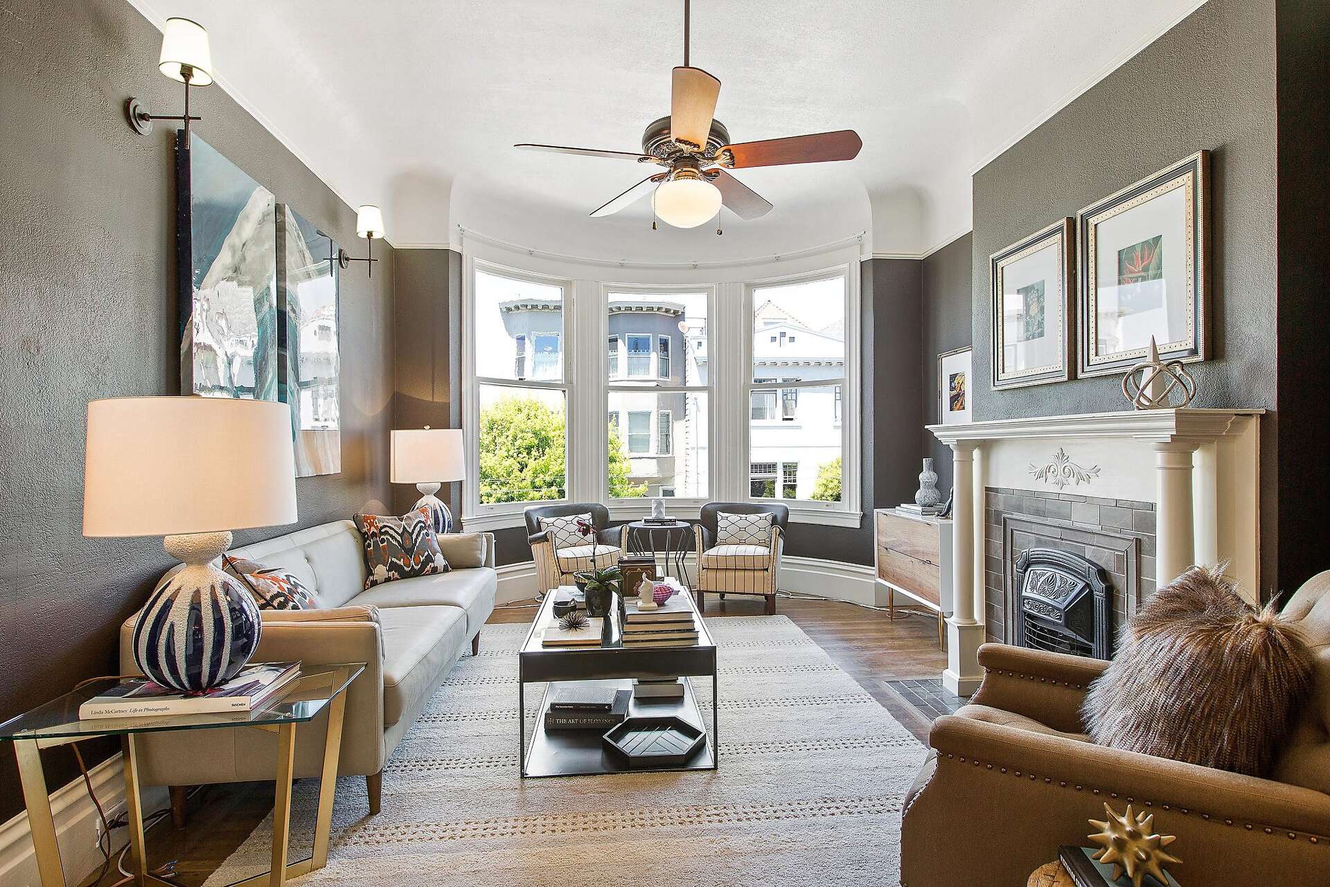Victorian flat has period grandeur, modern flair