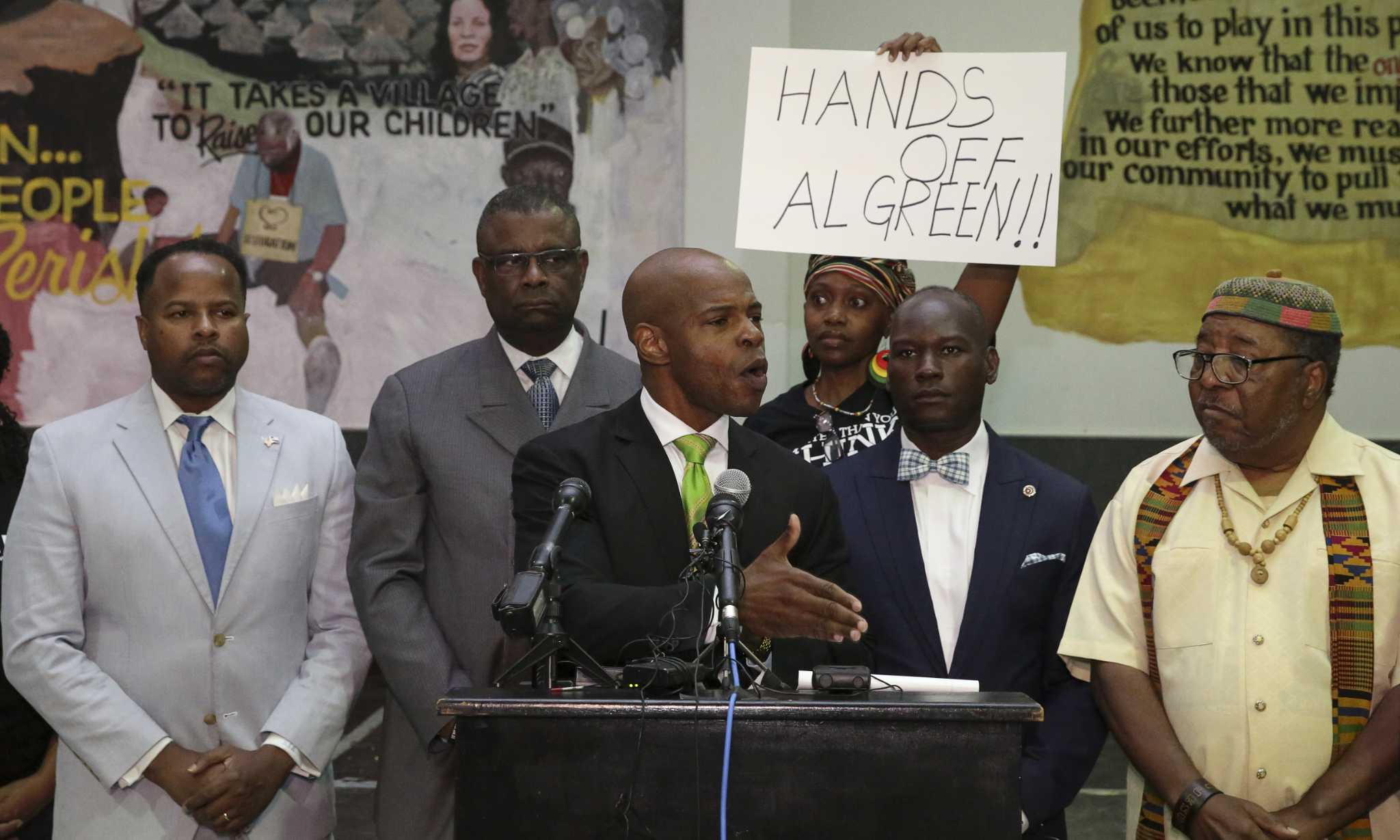 'Hands off Al Green': Activists demand action on death threats to ...