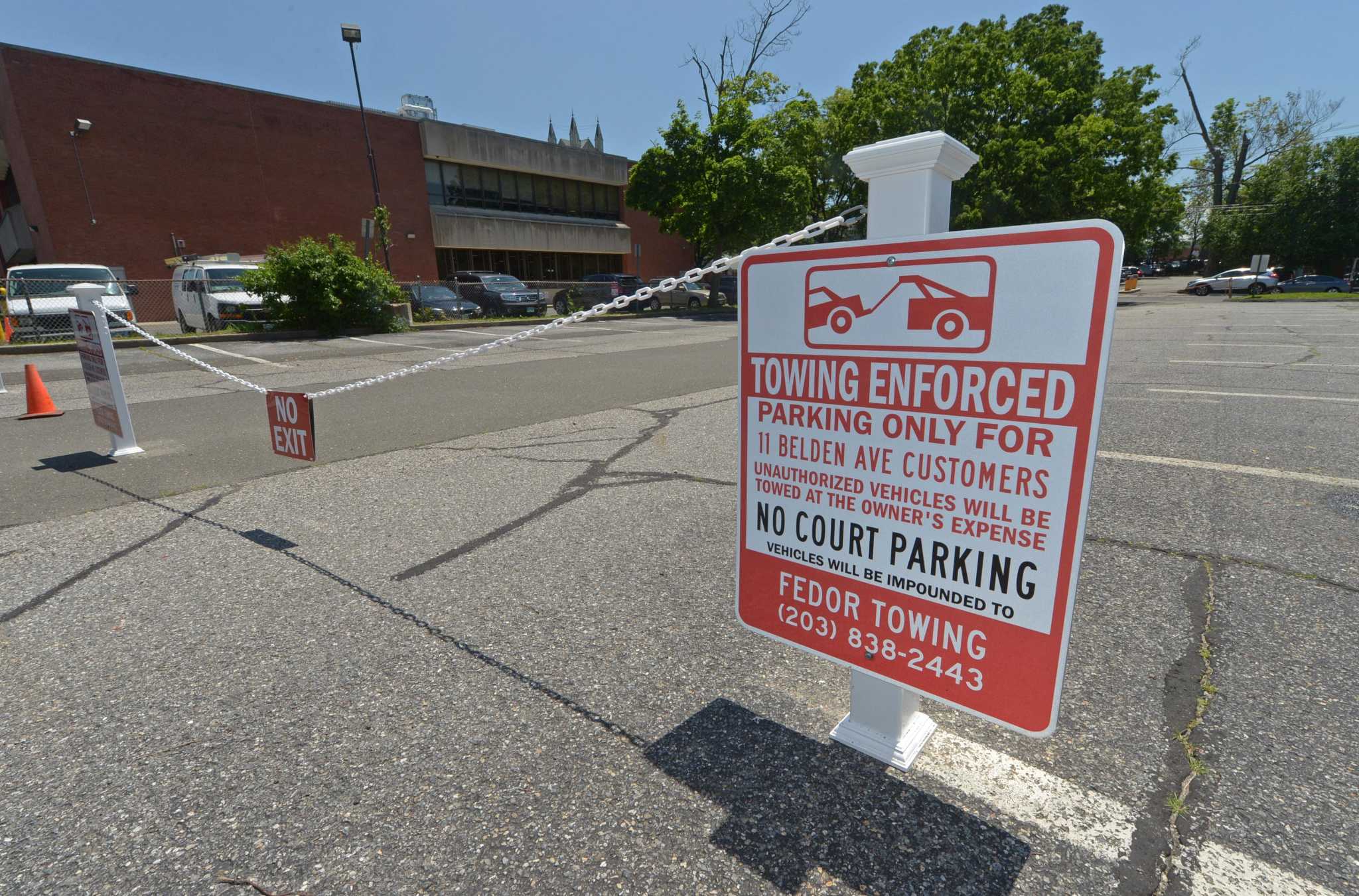 Library parking lot deal could run $4.8M