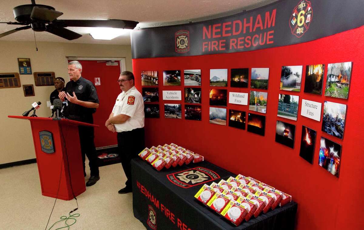 Needham fire chief given token of appreciation