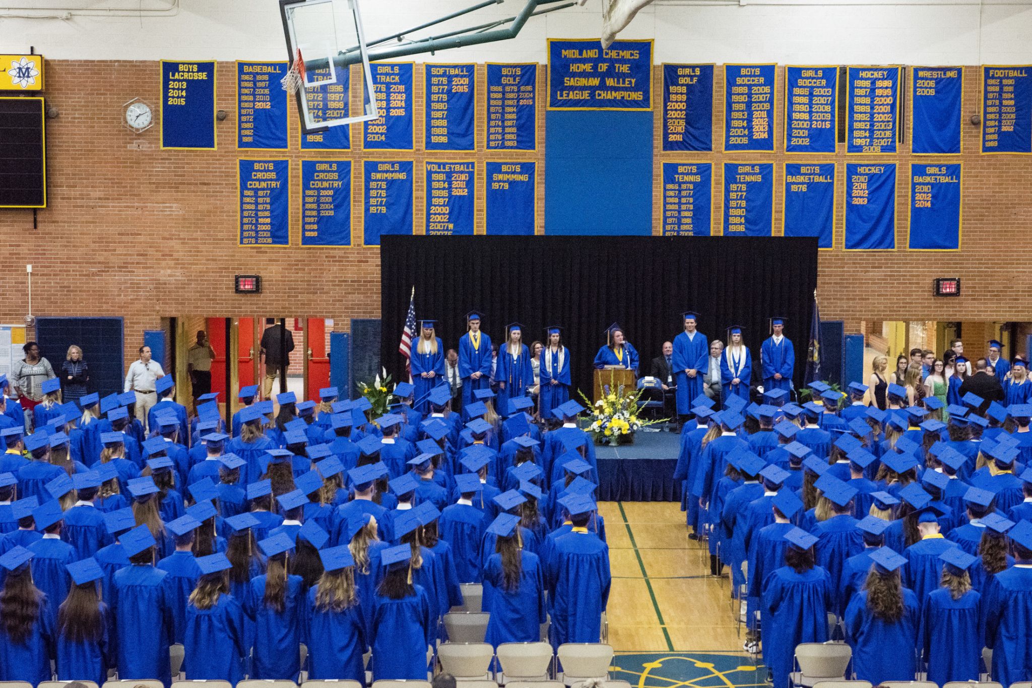 Midland High 2017 graduation