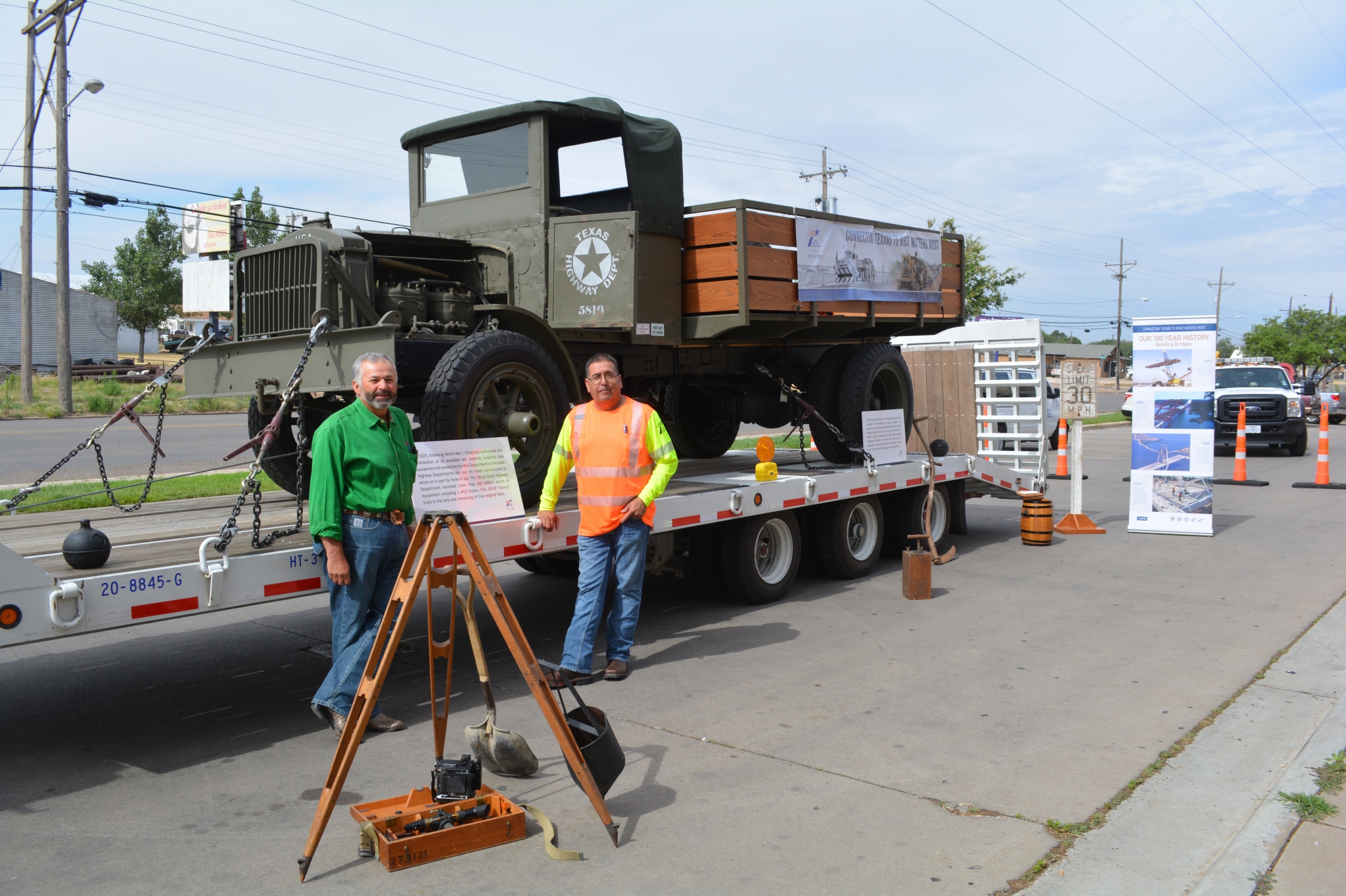 Liberty truck tour helps TxDOT mark centennial - Plainview Herald