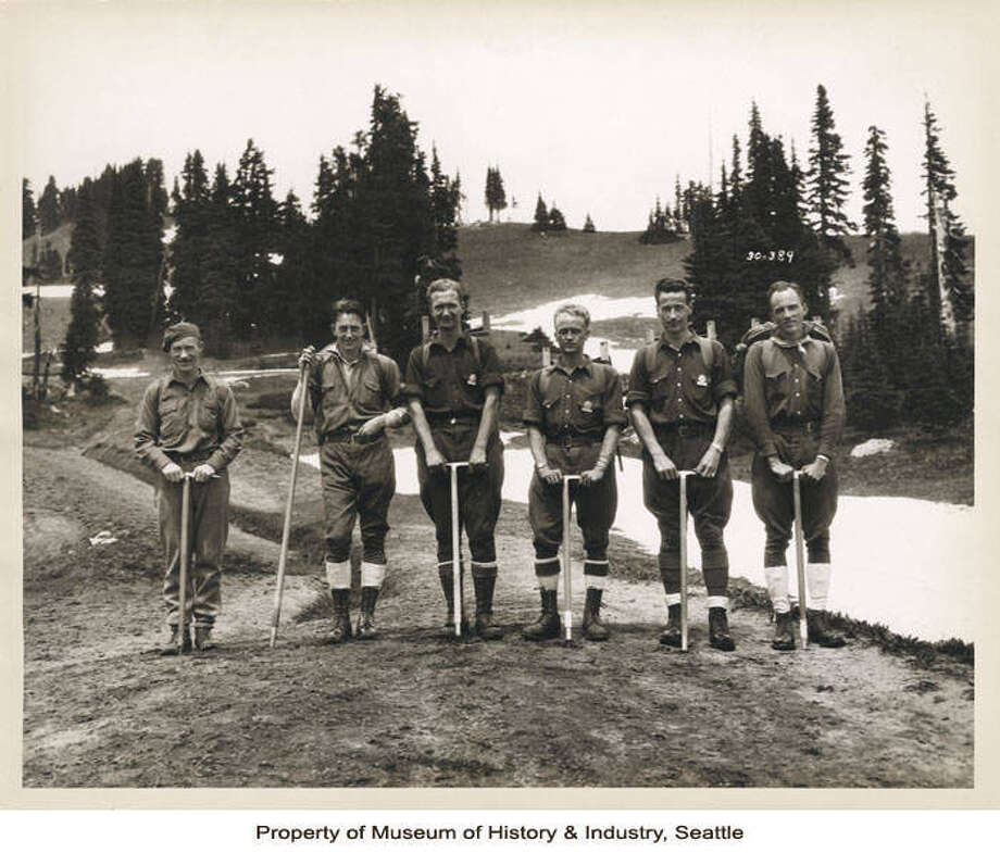 Historic photos of climbers on Mount Rainier - seattlepi.com