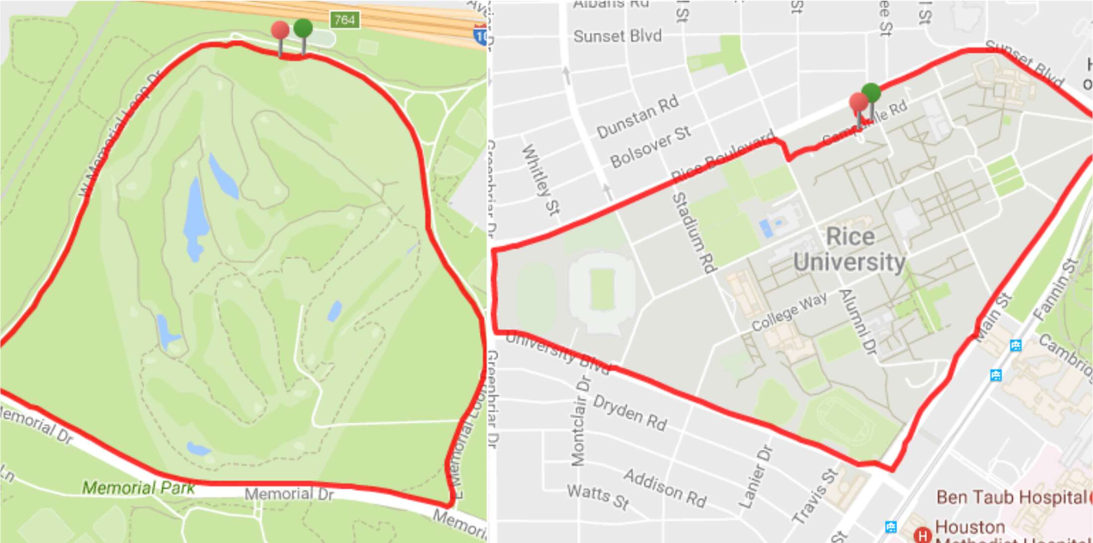 Houston jogging routes among the most popular in the nation