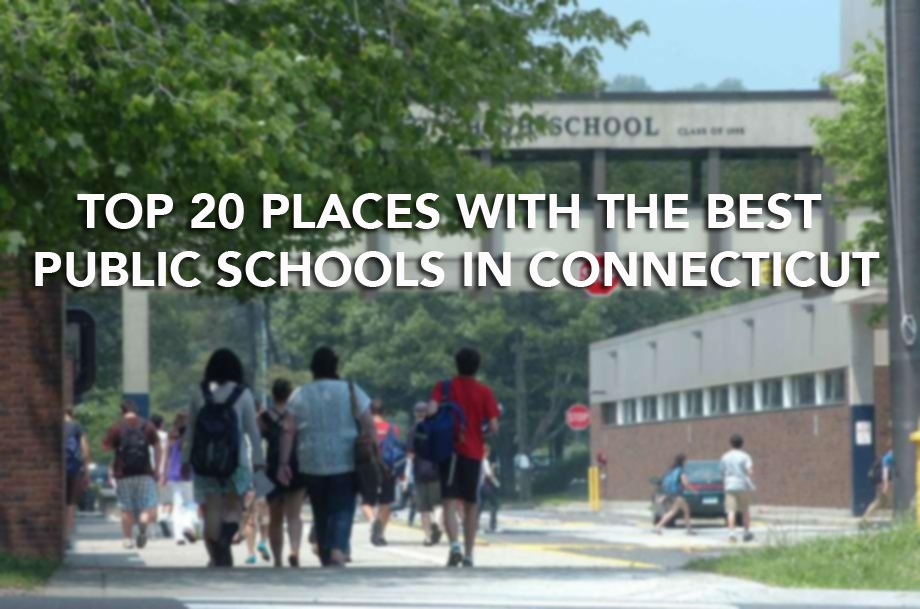 The top 20 places with the best public schools in Connecticut