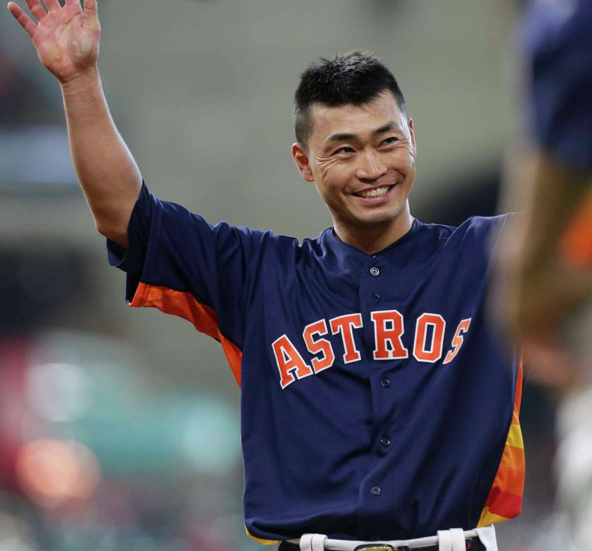Astros' Nori Aoki notches 2,000th hit between Japan and MLB