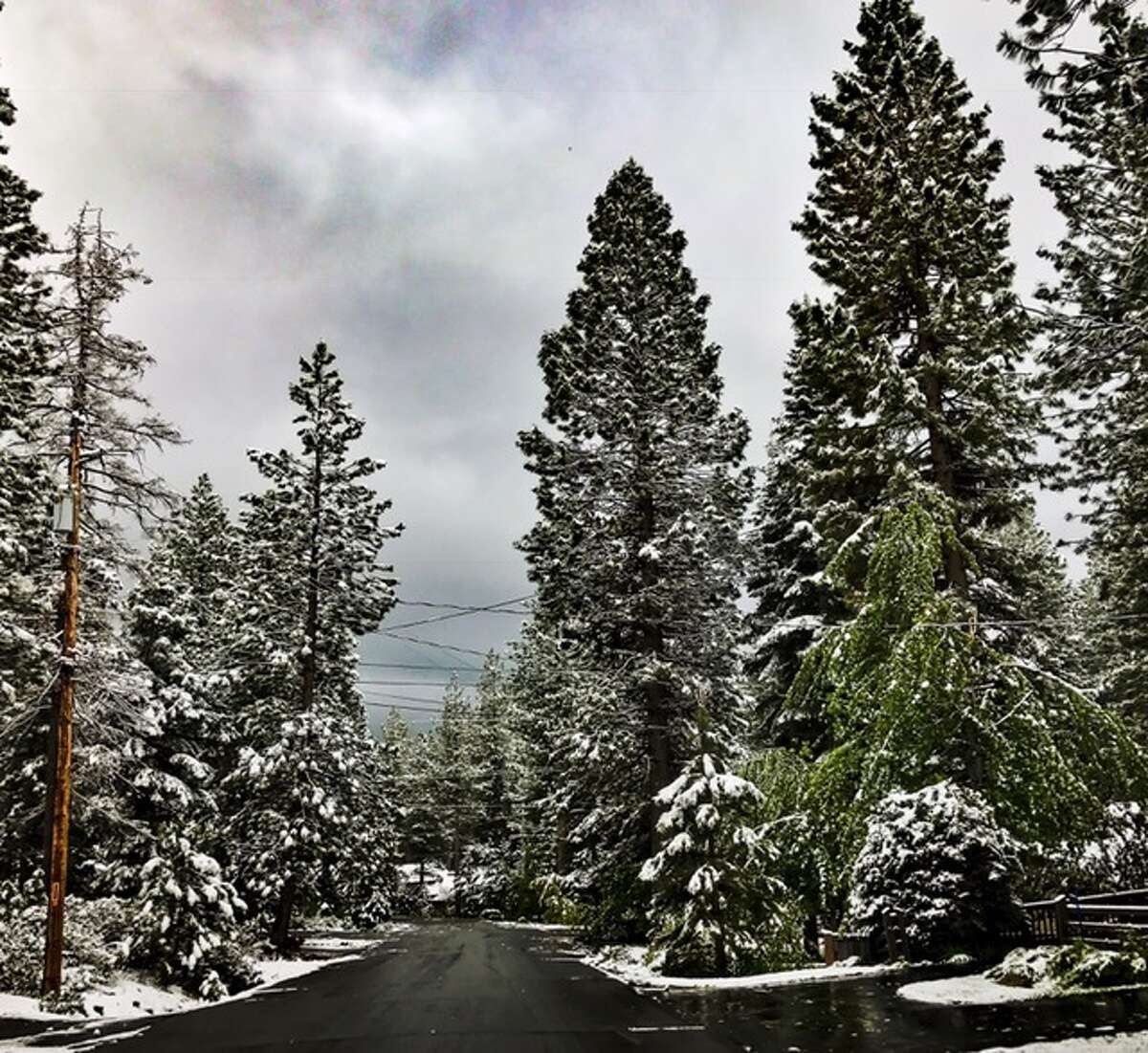 Winter in June? Rare fresh powder falls at Lake Tahoe