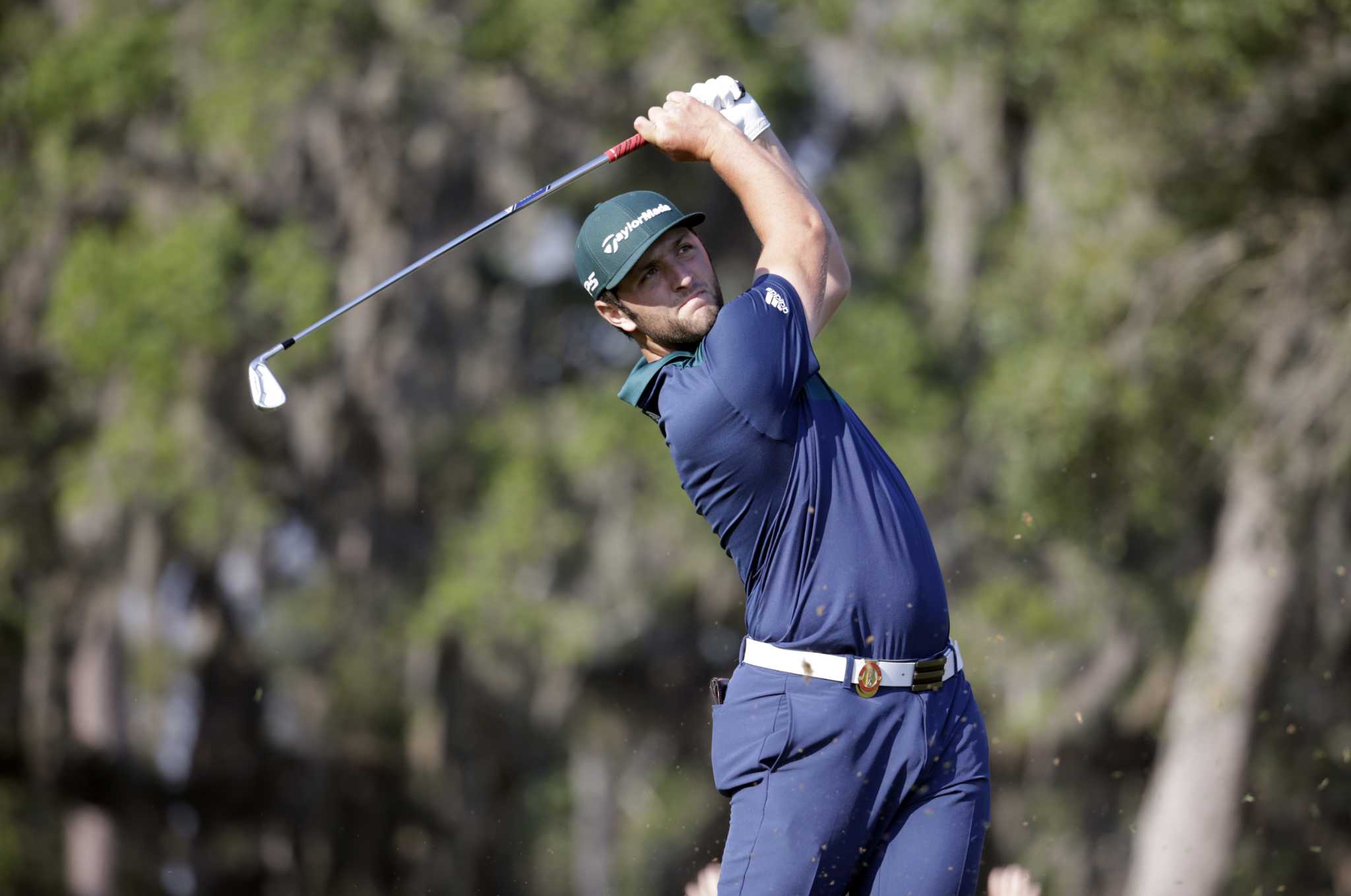 GOLF: Rahm goes from low amateur to top contender at US Open