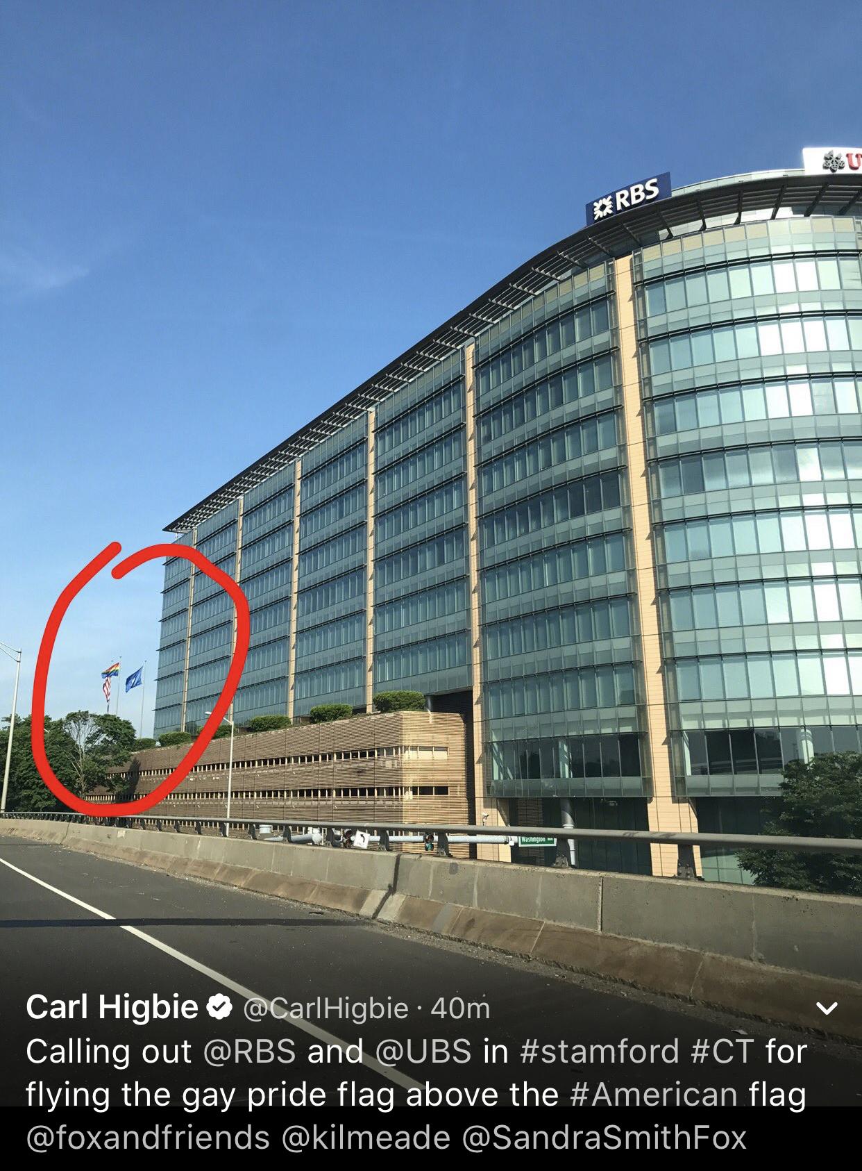 Ex-Navy SEAL: height of RBS, UBS gay pride flag unpatriotic