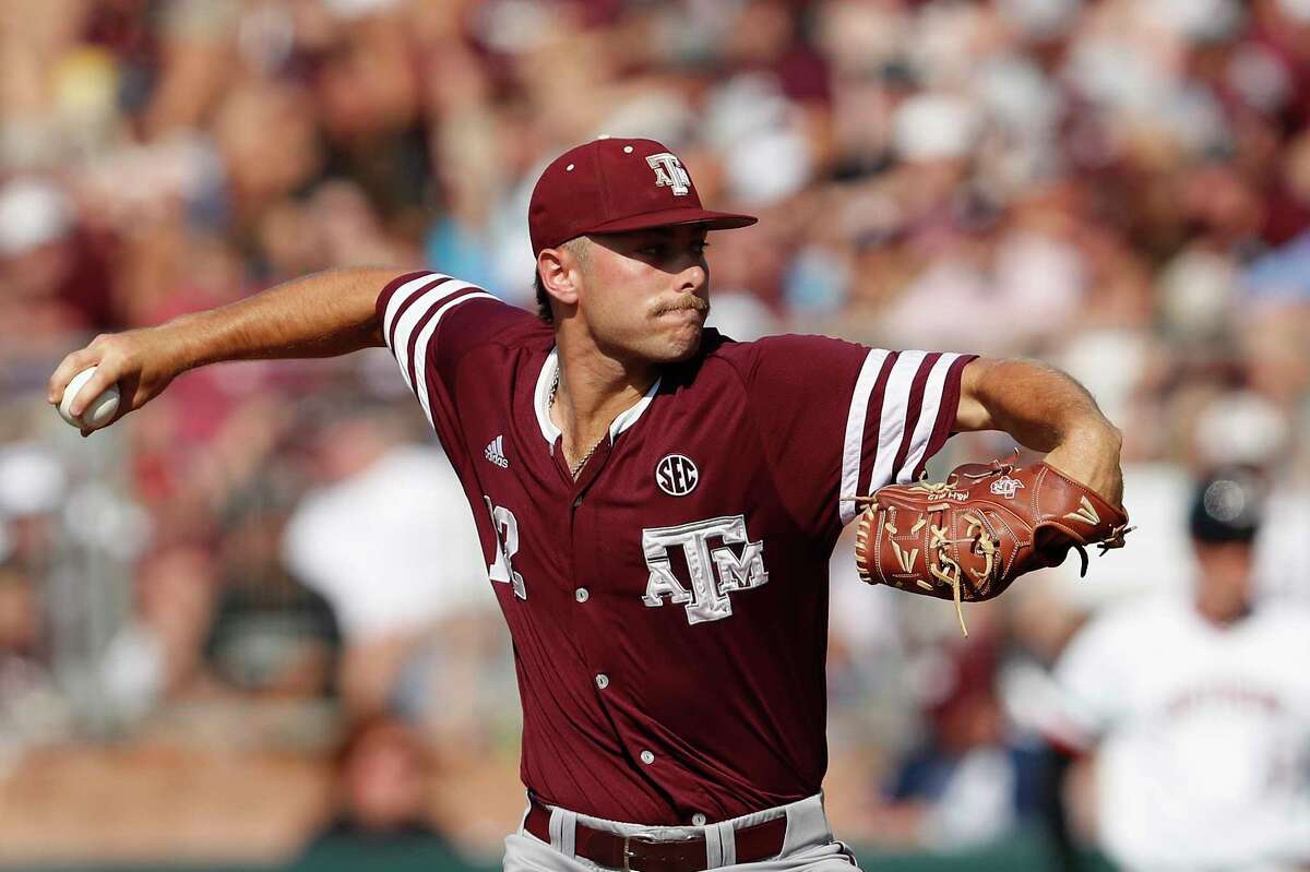 A&M pitcher Corbin Martin glad to be an Astro, but first it's the ...