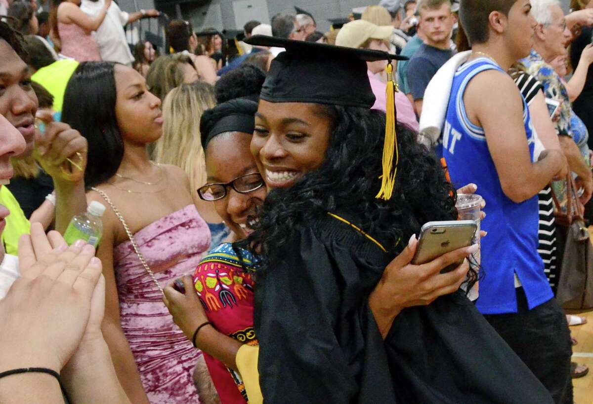 Jonathan Law High School graduation 2017