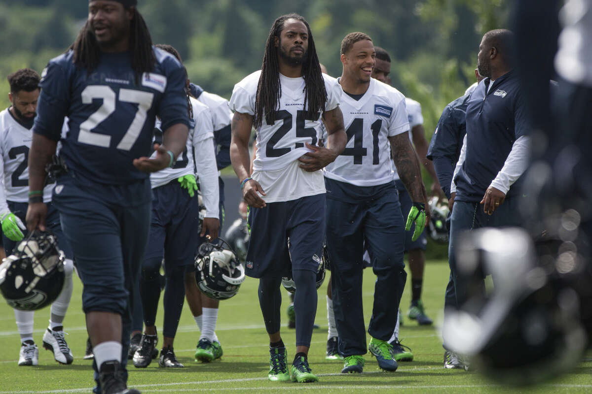 Richard Sherman assures relationship with Russell Wilson is fine