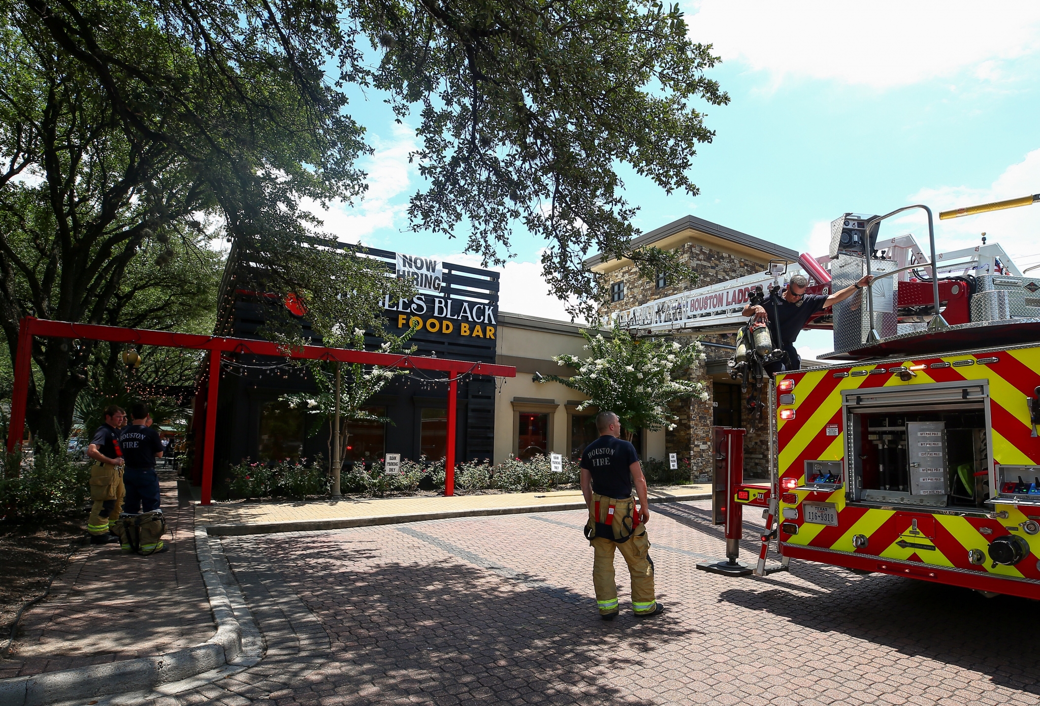Crews douse small kitchen fire at Ruggles Black