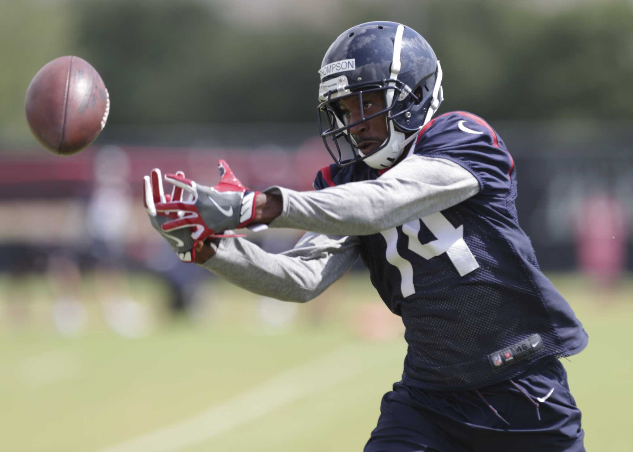 Texans rookie Chris Thompson primed for special-teams role