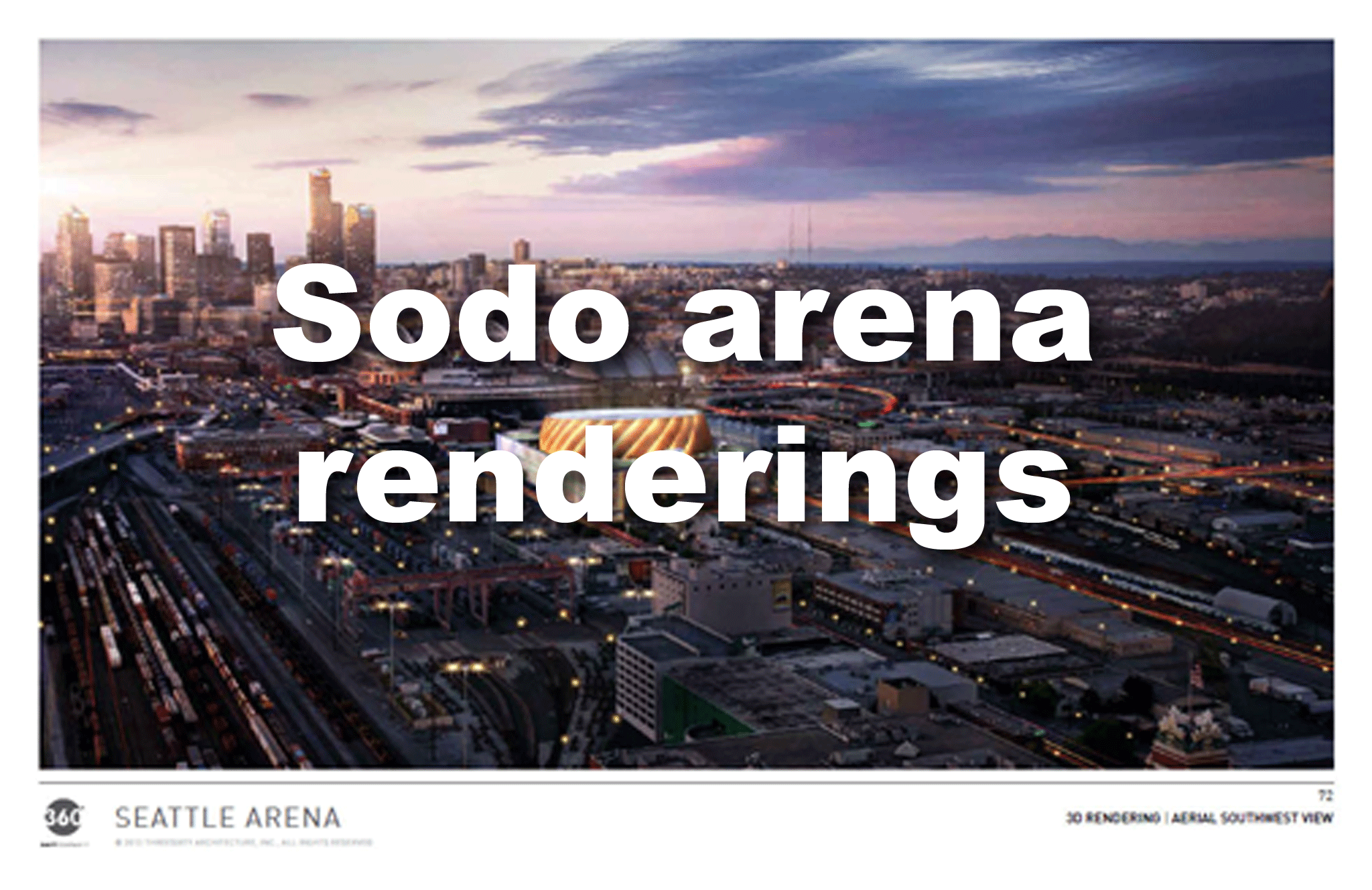 Sodo arena group releases financing details