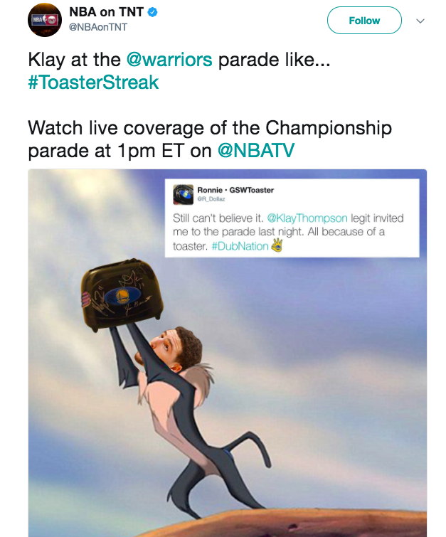 Warriors parade spawns championship-caliber memes