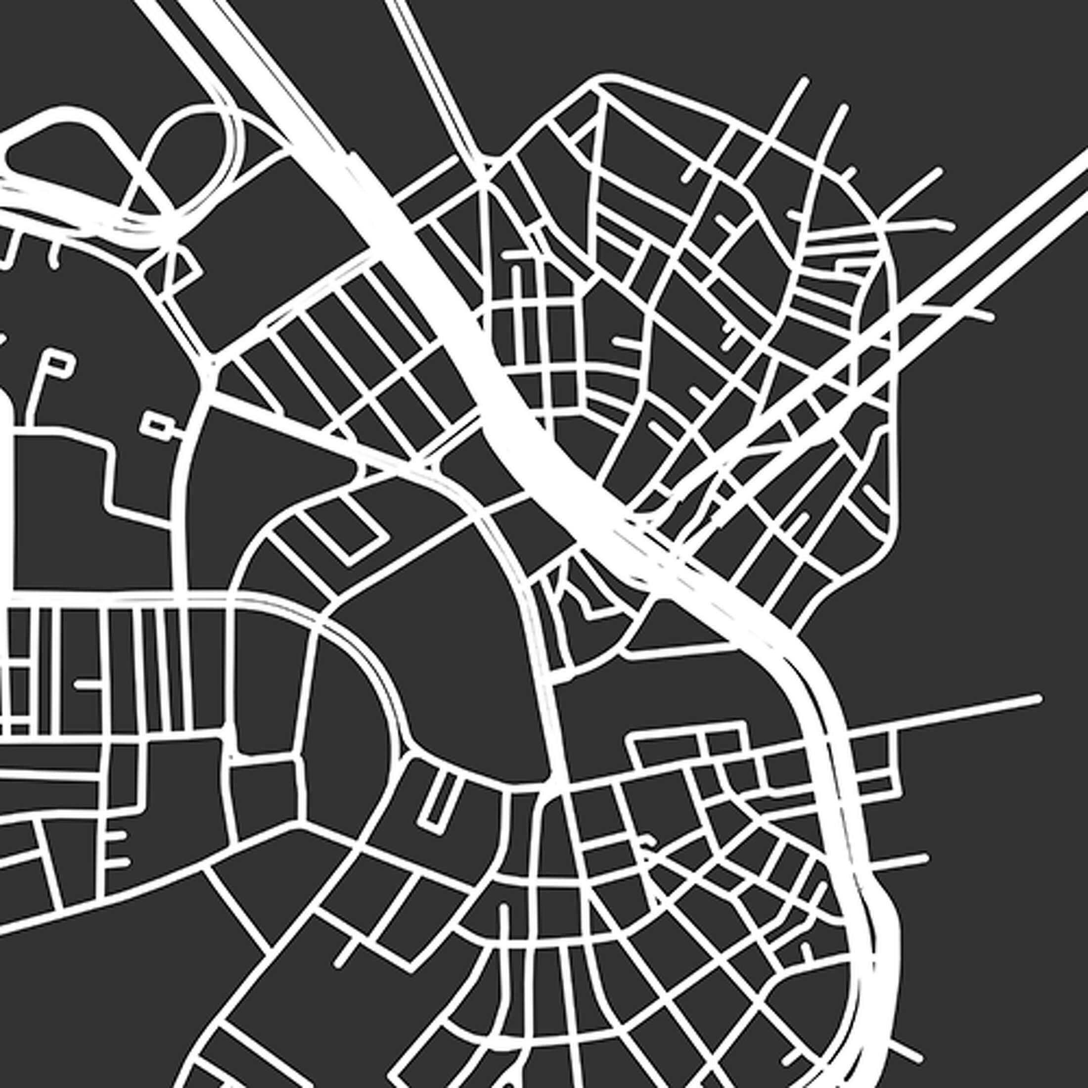 Stunning, simple maps show San Francisco vs. other global cities