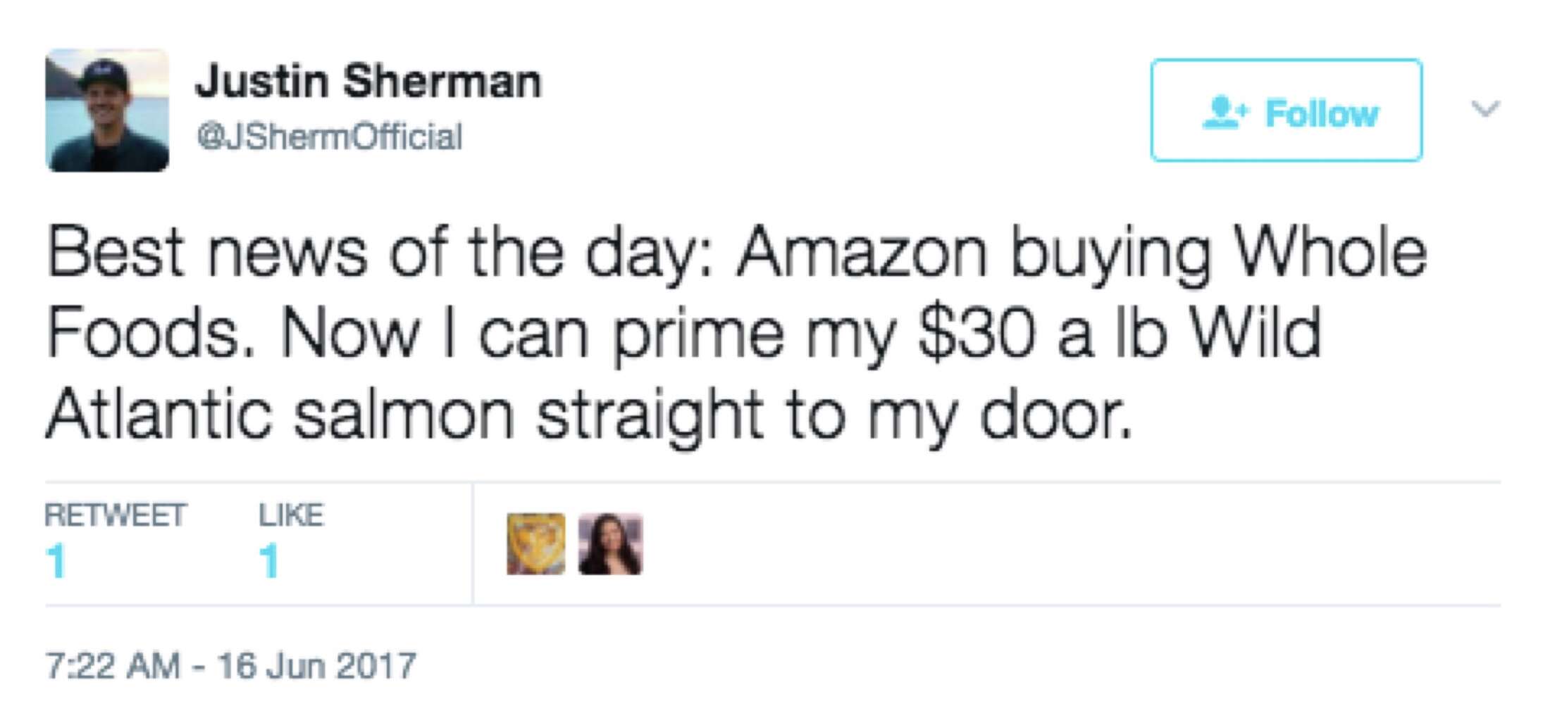 Twitter has some funny, clever things to say about Amazon buying Whole ...