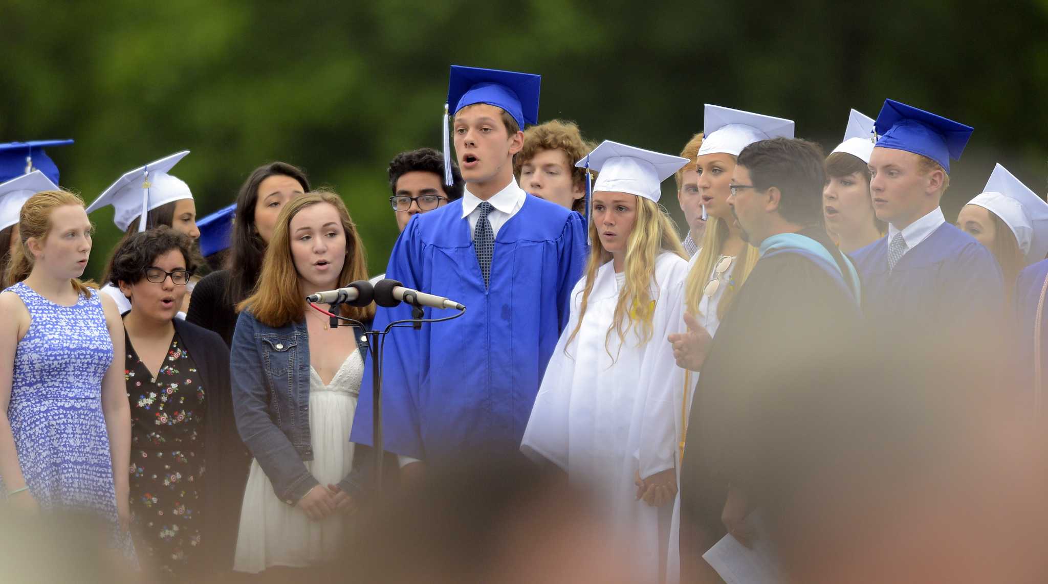 Darien High School graduation 2017