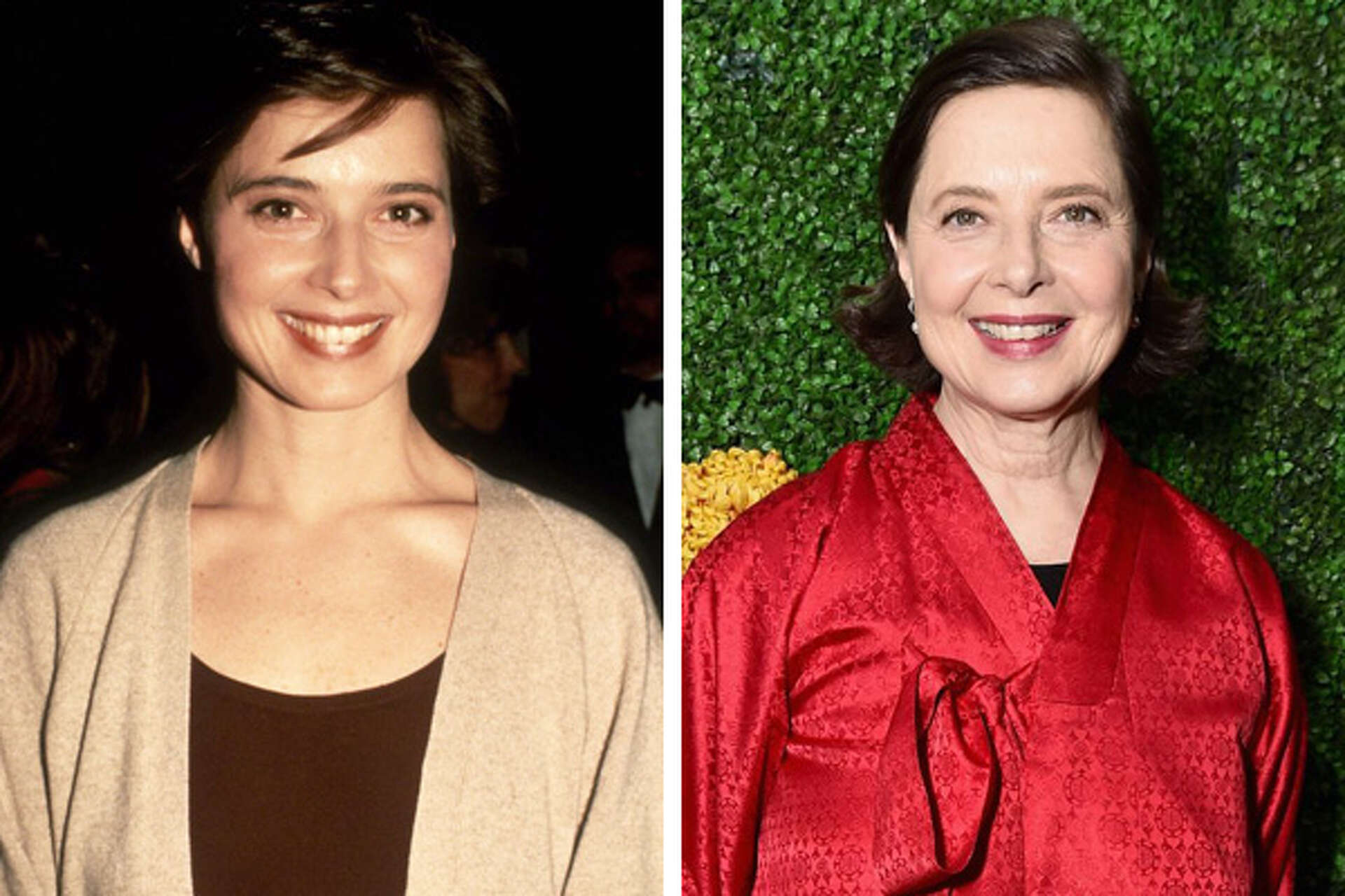 Isabella Rossellini turns 65: Then and now