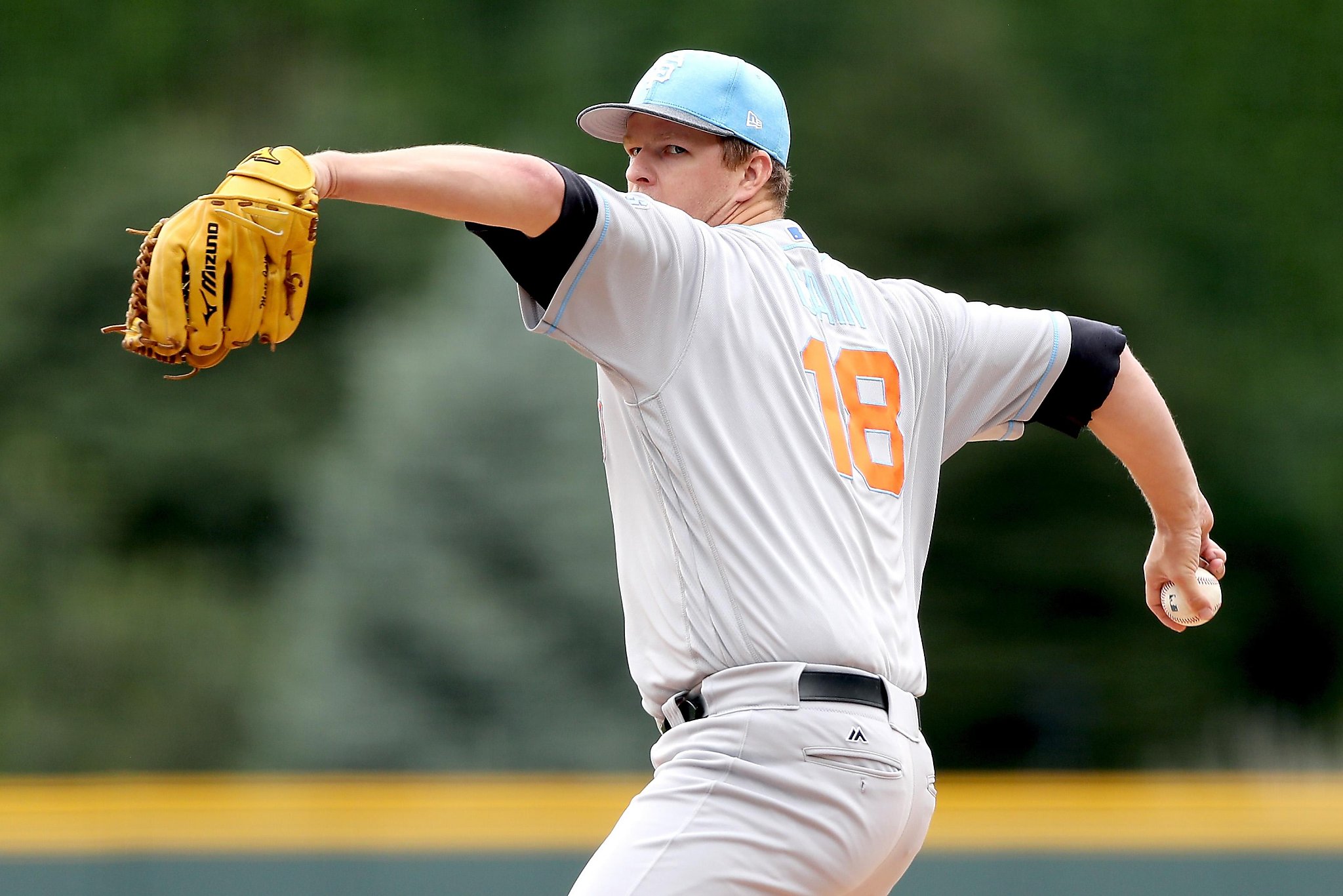 Cain is lone bright spot as Giants’ skid hits 5