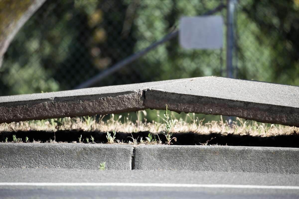 Sidewalks around the Bay Area are buckling... could it be the heat?