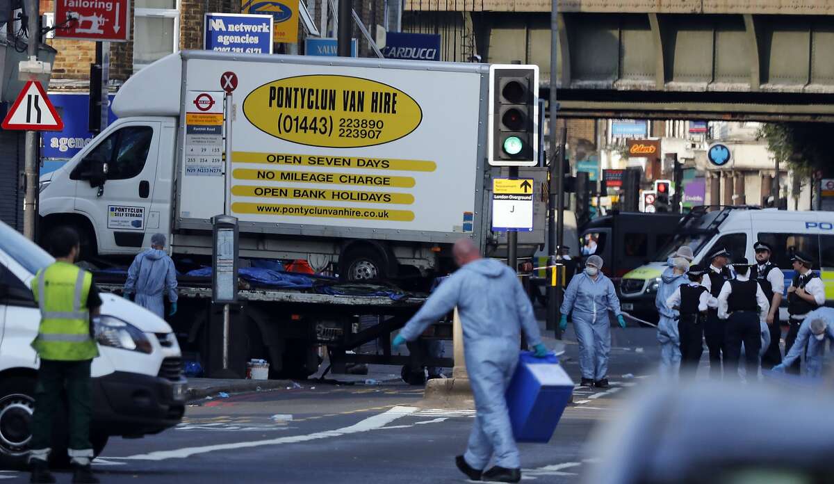 London van attack treated as an act of terror