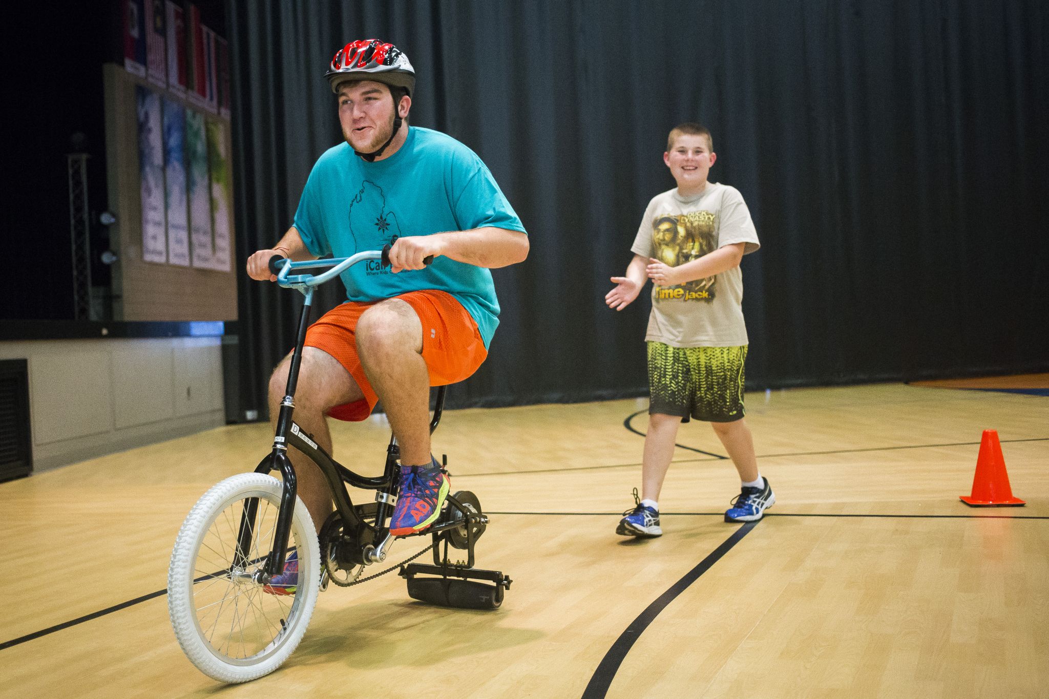 iCan Bike Camp allows youth with disabilities to learn to ride a bike