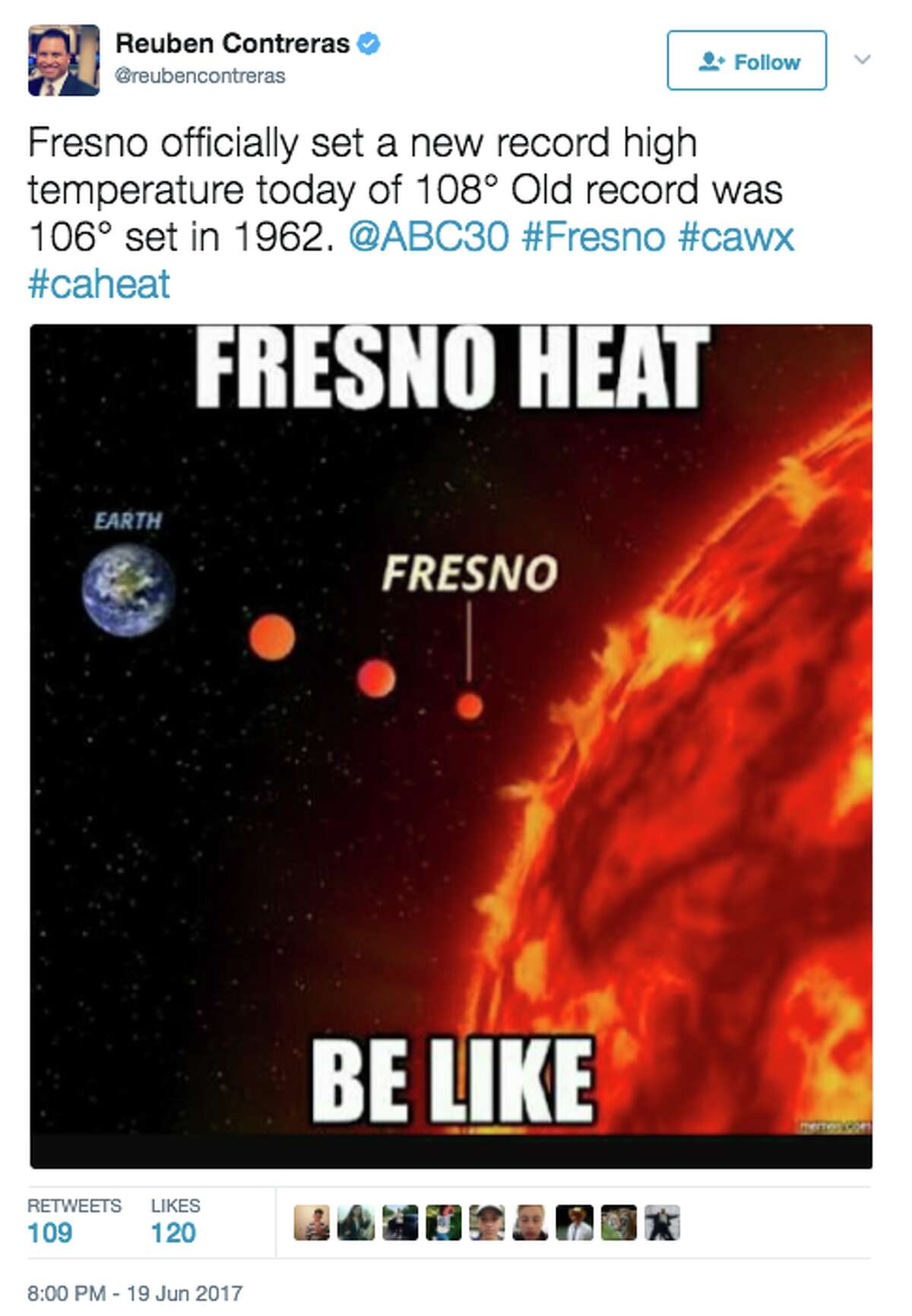 Twitter joke machine reacts to the extreme California heat with memes ...