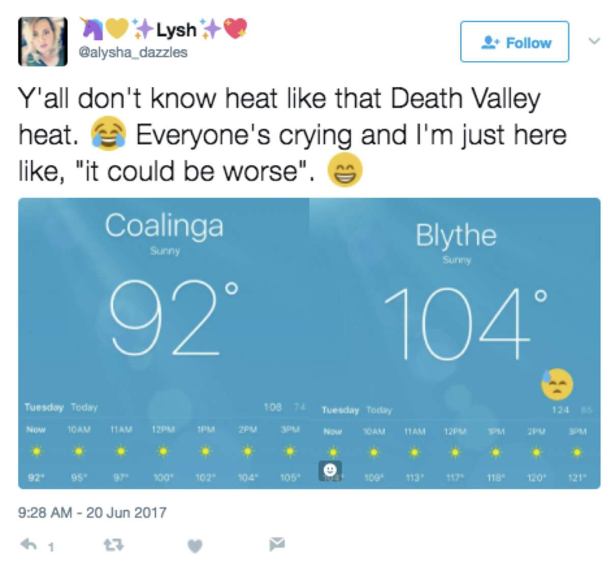 Twitter joke machine reacts to the extreme California heat with memes ...