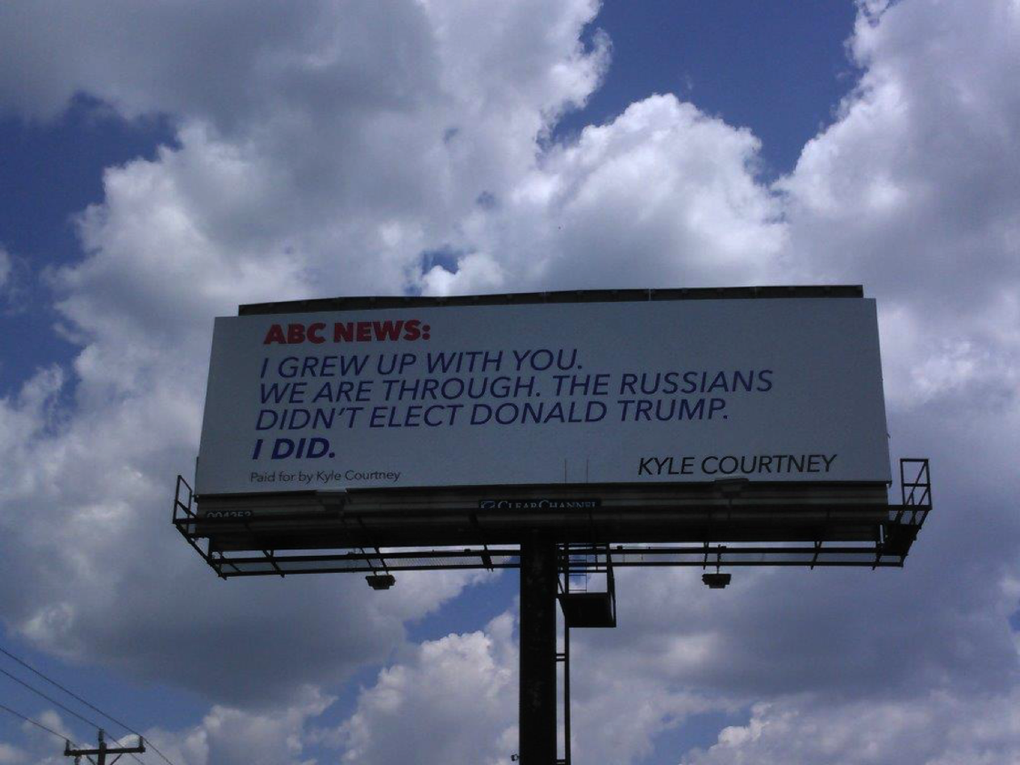 Boerne businessman's pro-Trump billboard on I-10 is turning heads