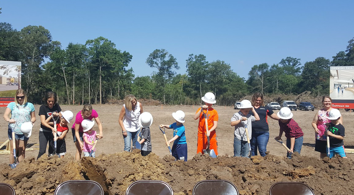 Huffman ISD breaks ground on new elementary school campus