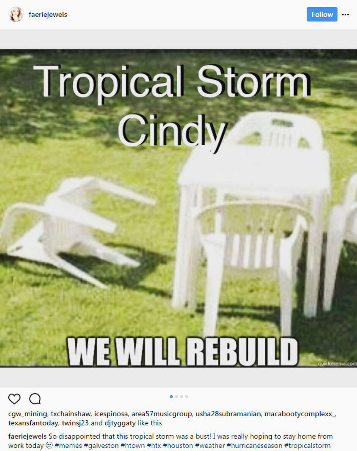 Social media users hilariously mock the lack of rain Tropical Storm ...
