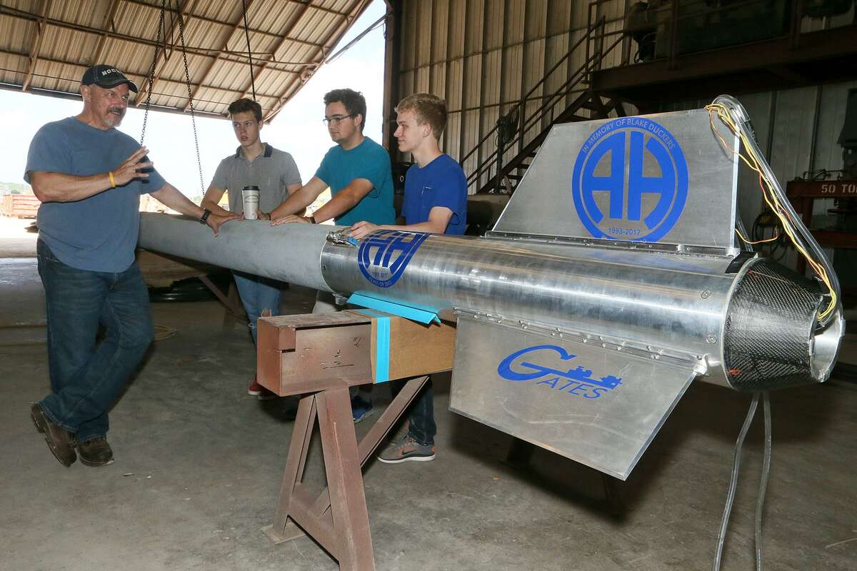 'With rocketry, the sky's the limit'