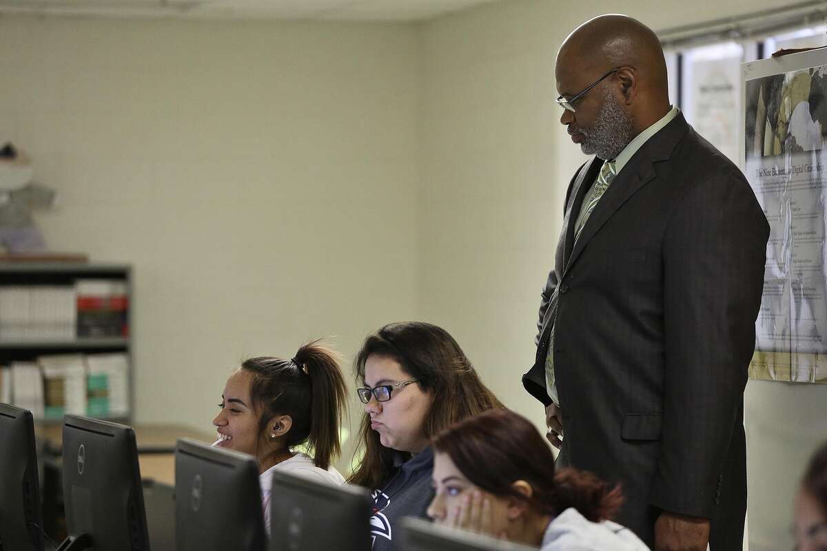 Guard changing at Sam Houston High School