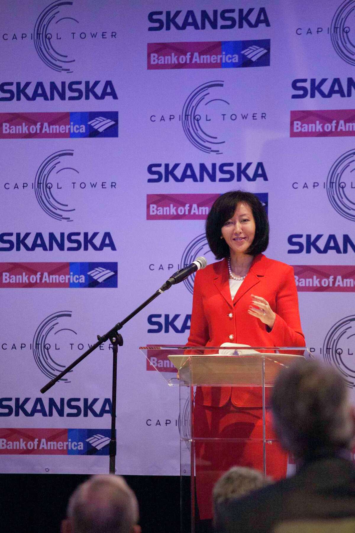 Developer Skanska touts progress on Capitol Tower
